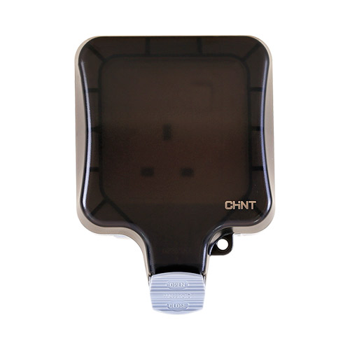 13AX 250V 1 gang 3 pin socket outlet – CHINT Malaysia