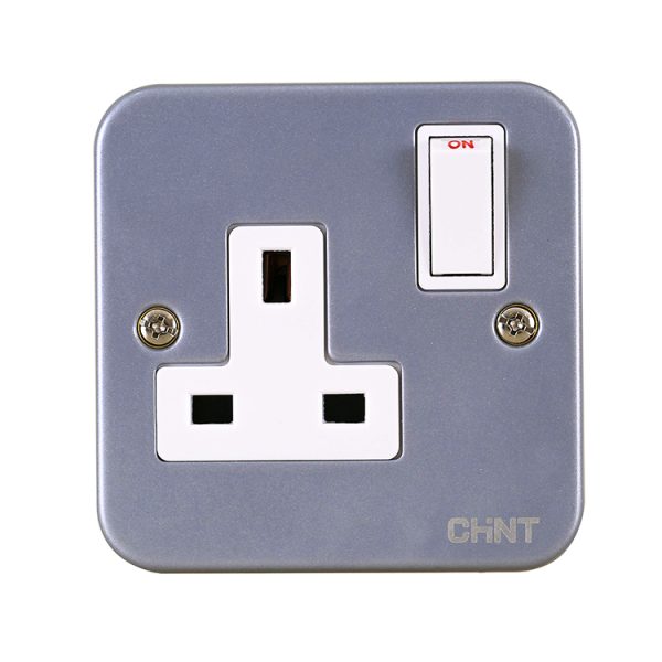 13A 250V 1 gang 3 pin socket outlet – CHINT Malaysia